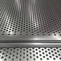 China 2mm Round Hole Perforated Stainless Steel Mesh Sheet 3.5mm Pitch Grade 304 316l for sale