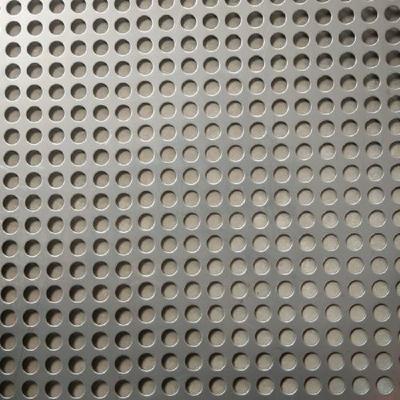 China Stainless Steel Perforated Sheet 0.5-2.0mm Thickness with 19-63% Open Area for Industrial Applications for sale