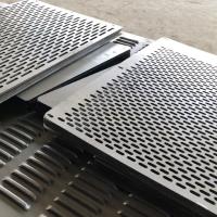 China Slotted Hole Perforated Metal Sheet Stainless Steel Galvanized Steel Mild Steel Long Hole Sheet for sale