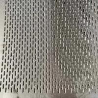 China Stainless Steel Slotted Perforated Sheet Metal 201 304 316L Thin Sheet Round Hole Perforated Sheet for sale