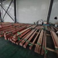 China ASTM Standard Copper Flat Stock Smooth Surface Width 20 - 120mm Copper Electrode Plate for sale