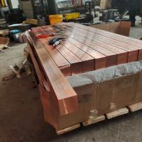 China C110 copper flat bar , copper square bars Width EN 10204-3.1 Certificate for sale
