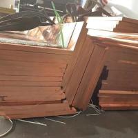 China C11000 CU-ETP C110 Copper Plate Flat Bars 10×3mm to 100×40mm with 42,100 psi Tensile Strength for sale