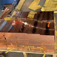 China C11000 CU-ETP C110 Copper Plate Flat Bars 10×3mm to 100×40mm with 42,100 psi Tensile Strength for sale