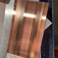 China C110 Pure Copper Plate Sheet Alloy 110 Copper Flat Bars Slit Cutting Any Size for sale