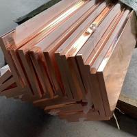 China C110 Pure Copper Plate Sheet Alloy 110 Copper Flat Bars Slit Cutting Any Size for sale