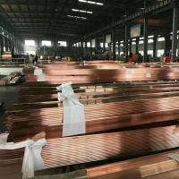 China Electrolytic Tough Pitch ETP Copper C11000 / C110 / Alloy 110 Copper Flat Bar for sale