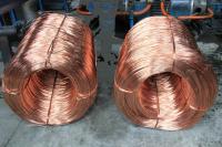 China Oxygen Free High Conductivity Copper Wire 0.1 - 2.5mm Wire Coil Pure Copper Alloy for sale