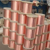 China Copper Round Wire Diameter 0.1 - 8.0mm in Coil or Straight Bars Copper Alloy for sale