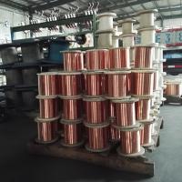 China Enameled Copper Wire In Coil 0.1 - 3.0mm Copper Wire Coils for sale