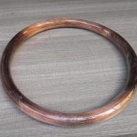 China 10 AWG Bare Copper Wire 25 Ft Coil Single Solid Copper Wire 99.9% Pure Copper for sale