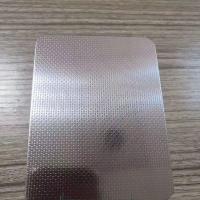 China Stainless Steel Embossed Sheet / Etch Sheet AISI304 With Good Wear Resistant for sale