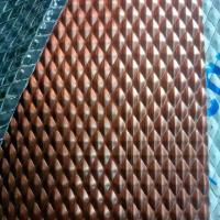 China Stainless Steel Diamond Pattern Embossed Sheet / Diamond Pattern 3D SS Sheet for sale