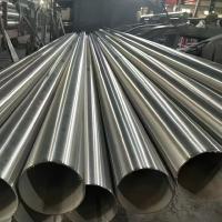 China 201 304 430 Stainless Steel Welded Pipe SS Tube ASTM A312 Bright Mirror Surface for sale