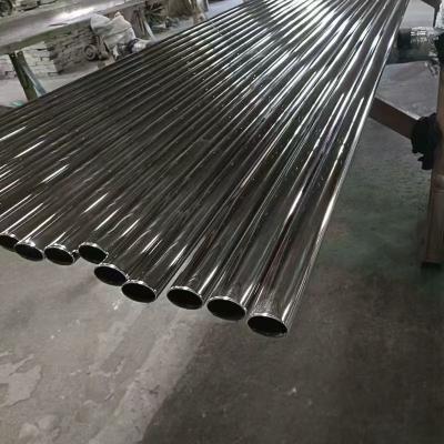 China Round / Square / Rectangle Stainless Steel Pipe Grade 201 304 Bright Surface For Windows And Doors for sale