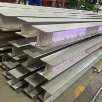 China Welded Stainless Steel H Beam / SS Beams UNS S32100 321 1.4541 Heat Resistant Part for sale