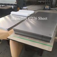 China Hastelloy C276 Sheet Plate Thickness 0.8 - 3.0mm Laser Cutting Any Size for sale