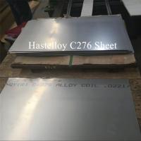 China Hastelloy C276 Sheet Plate Thickness 0.8 - 3.0mm Laser Cutting Any Size for sale