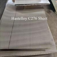 China UNS N10276 / Hastelloy C276 Sheet And Plate Thickness 1.0 - 16.0mm In Stock for sale