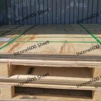 China Inconel 600 Plate Sheet UNS N06600 Thickness 0.5 - 16.0mm 4ft*8ft /5ft*10ft for sale