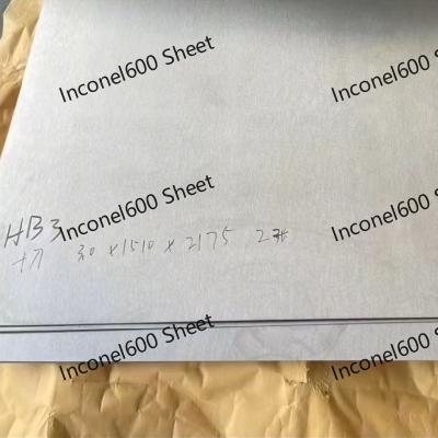 China Thickness 1.0mm 1.2mm 1.5mm 2.0mm 2.5mm 3.0mm Inconel 600 /Alloy 600 Sheet / Plate/ Coil for sale
