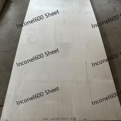China EN 10204-3.1 Certificated Inconel 600 Alloy Plate / Sheet / Strips Thickness 0.5 - 100mm for sale