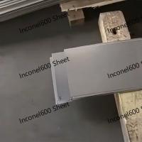 China EN 10204-3.1 Certificated Inconel 600 Alloy Plate / Sheet / Strips Thickness 0.5 - 100mm for sale
