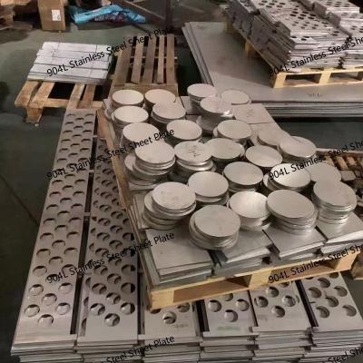 China Alloy 904L / UNS N08904 / 1.4539 Stainless Steel Plate Laser Cutting Any Shape For Chemial Area for sale