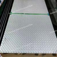 China 304 Stainless Steel Checkered Plate Thickness 3.0mm 4.0mm 5.0mm 6.0mm For Floor for sale