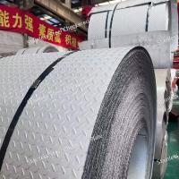 China Anti Slip Stainless Steel Checkered Plate Sheet 316L / 1.4404 SS Plates for sale