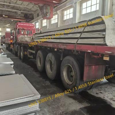 China UNS S38815 / Alloy 825 / 1.4858 Stainless Steel Plate Hot Rolled 3.0 - 40.0mm Thickness for sale