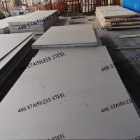 China Alloy 446 Stainless Steel Plate 1.0 - 40.0mm Hot Rolled Forged Plate Laser Cutting Plates for sale