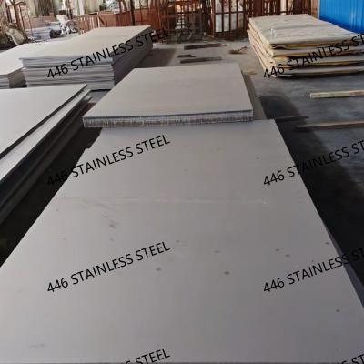 China Alloy 446 Stainless Steel Plate 1.0 - 40.0mm Hot Rolled Forged Plate Laser Cutting Plates for sale