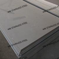 China Alloy 446 Stainless Steel Plate 1.0 - 40.0mm Hot Rolled Forged Plate Laser Cutting Plates for sale