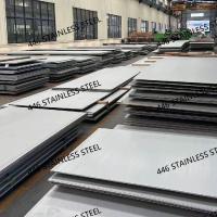 China Alloy 446 Stainless Steel Plate 1.0 - 40.0mm Hot Rolled Forged Plate Laser Cutting Plates for sale
