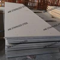 China Alloy 446 Stainless Steel Plate 1.0 - 40.0mm Hot Rolled Forged Plate Laser Cutting Plates for sale