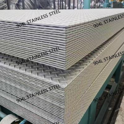 China Alloy 904L Stainless Steel Plate 6mm 8mm 10mm 12mm 14mm 16mm Thickness Hot Rolled for sale