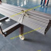 China TP310S Stainless Steel Seamless Pipe Bright Surface SCH80S SCH40S Solid Annealed for sale