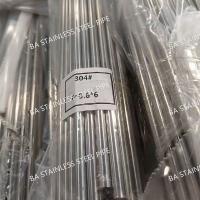 China ASTM A269 TP304 BA Stainless Steel Pipe 6*0.6mm/6*1mm/8*1.0mm ±0.03mm Tolerance in 6m Length for sale