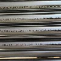 China TP316L/1.4404 Stainless Steel Seamless Pipe Bright Annealed SS Pipe For Instrumentation Equipment for sale