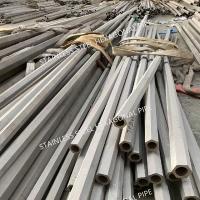 China TP304 Stainless Steel Hexagonal Pipe Tube S14 - S70mm In 6m Length for sale