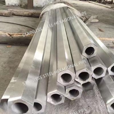China Cold Drawn And Hot Rolled Stainless Steel Hexagonal Pipe Tube Grade 304 316L 321 for sale