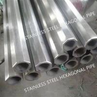 China 4-6m Length Stainless Steel Hex Pipe Tube / Stainless Steel Hollow Bars for sale