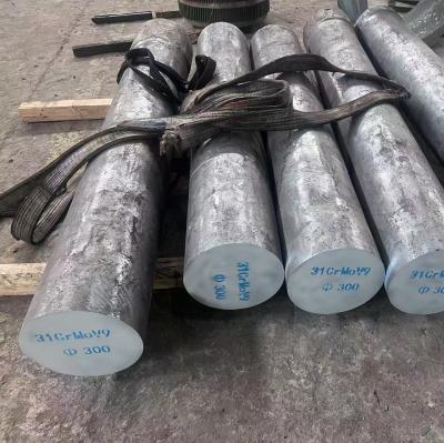 China 6m Length 31CrMoV9 / 1.8519 Alloy Steel Round Bar GB Forged Steel Rod for sale