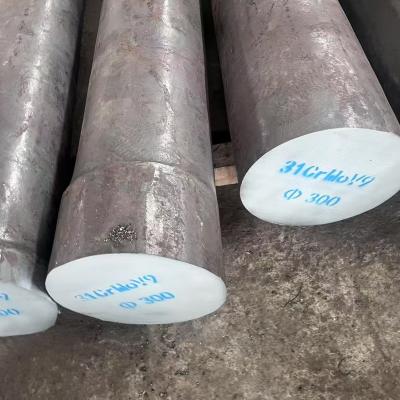 China 31CrMoV9 Round Bar / 1.8519 Alloy Round Rod Nitriding Steel Forged 300mm Diameter for sale