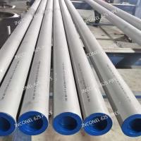 China Inconel 625 Nickel Alloy Seamless Pipe UNS N06625 6m Length SCH40S Hollow Tube for sale