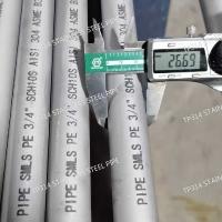 China 6m Length 314 Stainless Steel Seamless Pipe DN100 DN200 DN300 SCH80S SCH160S For Boiler for sale