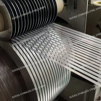 China Cold Rolled SUS301 Spring Steel Strip EN 1.4310 Equivalent Custom Width Up To 600mm for sale