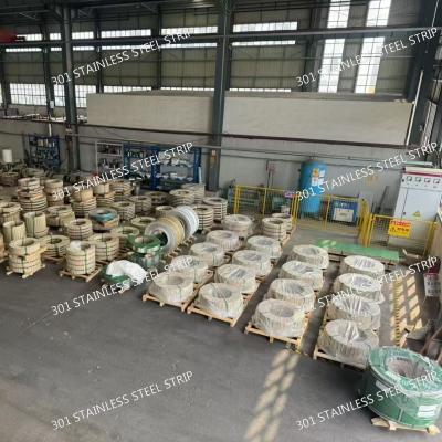 China 301 Full Hard Stainless Steel Coil Precision ASTM A666 Strips For Industrial for sale