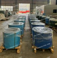 China 301 Stainless Steel Strip Half Hard Temper Cold Rolled 0.1mm-3.0mm Thick X 10mm-500mm Width for sale